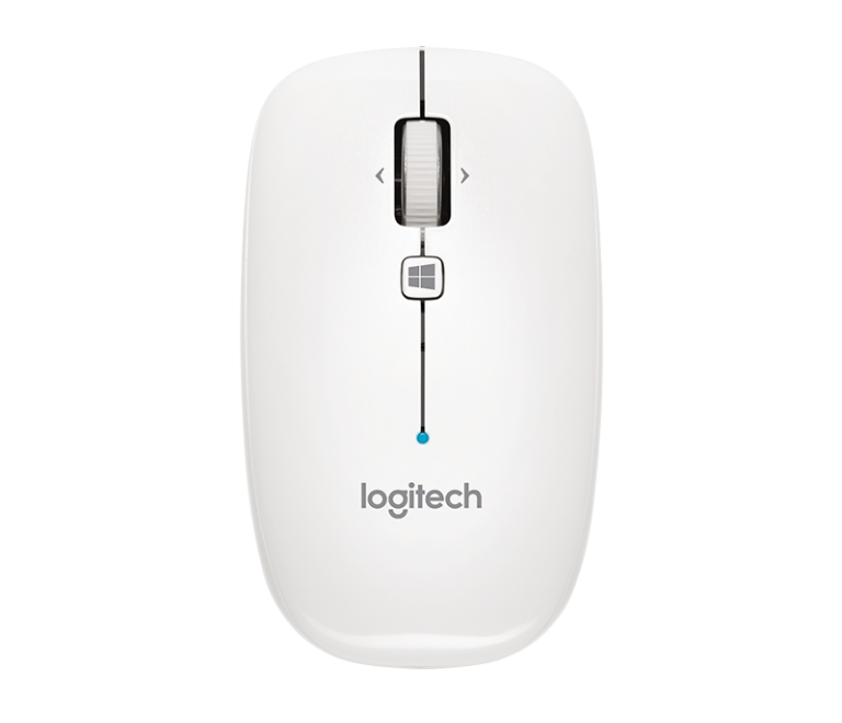 Logitech M557 Bluetooth Mouse สีขาว ประกันศูนย์ 1ปี ของแท้ (White)