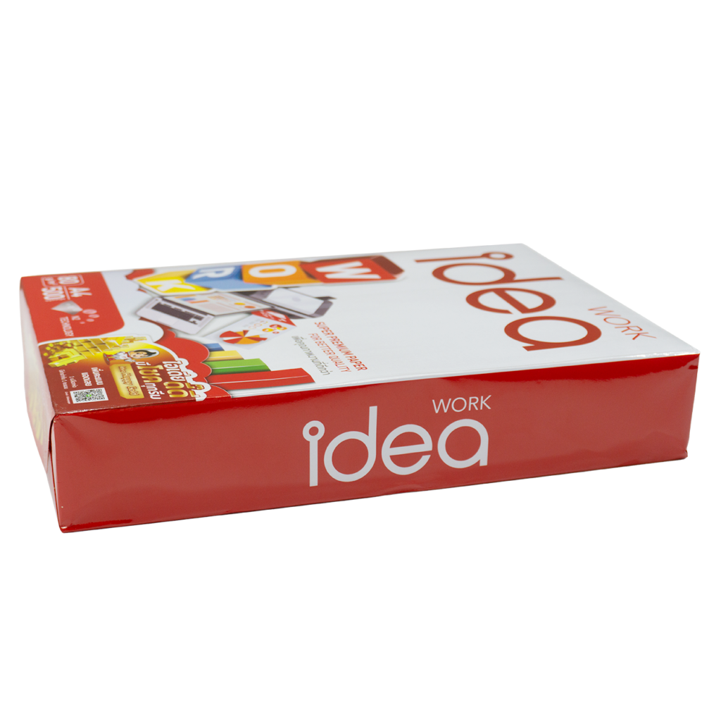 Idea Work กระดาษถ่ายเอกสาร A4 80 แกรม Copy Paper 80GSM (1รีม/500แผ่น ...