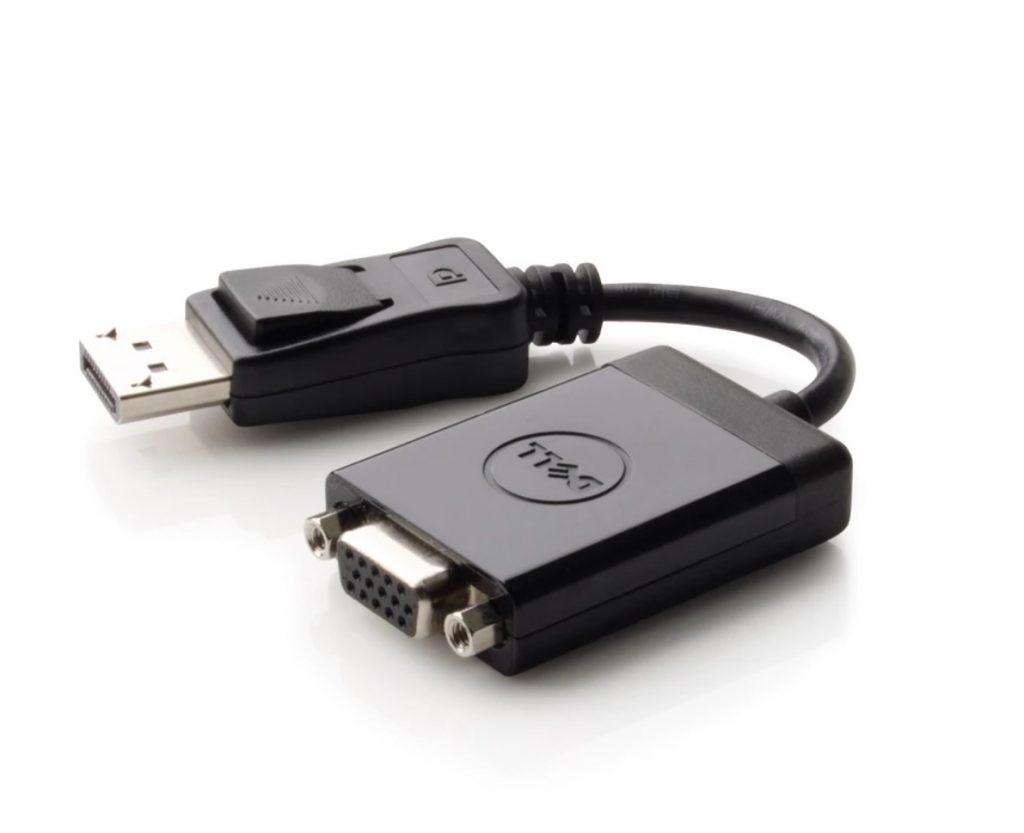 Dell Adapter DisplayPort to VGA (Male to Female) อะแดปเตอร์แปลง DP เป็น ...