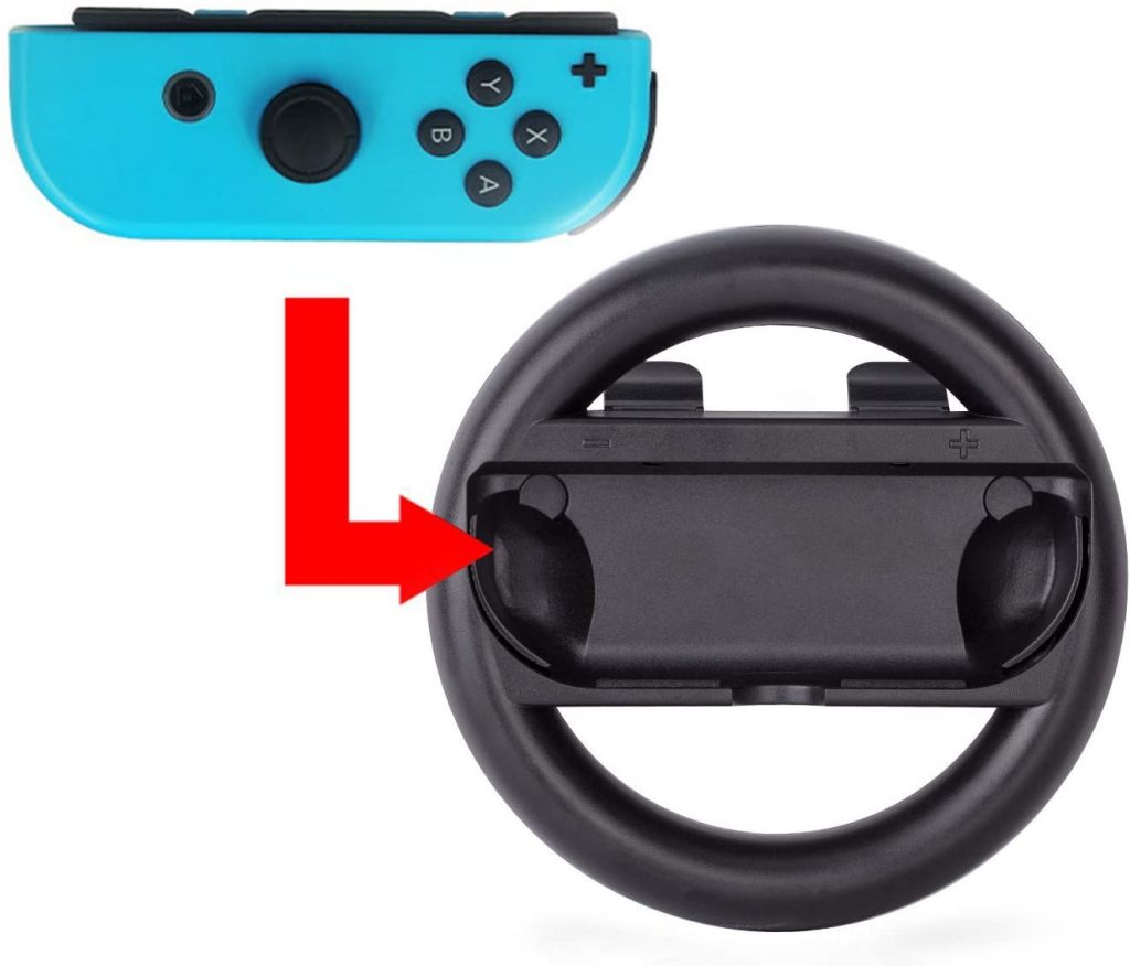 Nintendo JOY-CON WHEEL (SET OF 2) เคสจอยคอน สำหรับเกมส์แข่งรถ (ชุด 2 ...