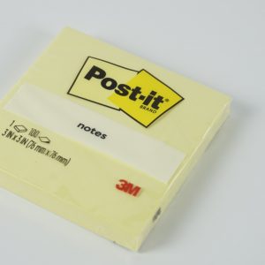3M Post-it 654 Notes (3 x 3 inch) Yellow โพสต์-อิท โน้ต สีเหลือง ขนาด 3 ...