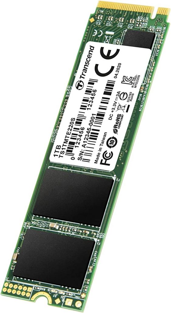 Transcend 220S M.2 2280 NVMe PCIe Gen3 x4 DRAM 1TB เอสเอสดี ของแท้ ...