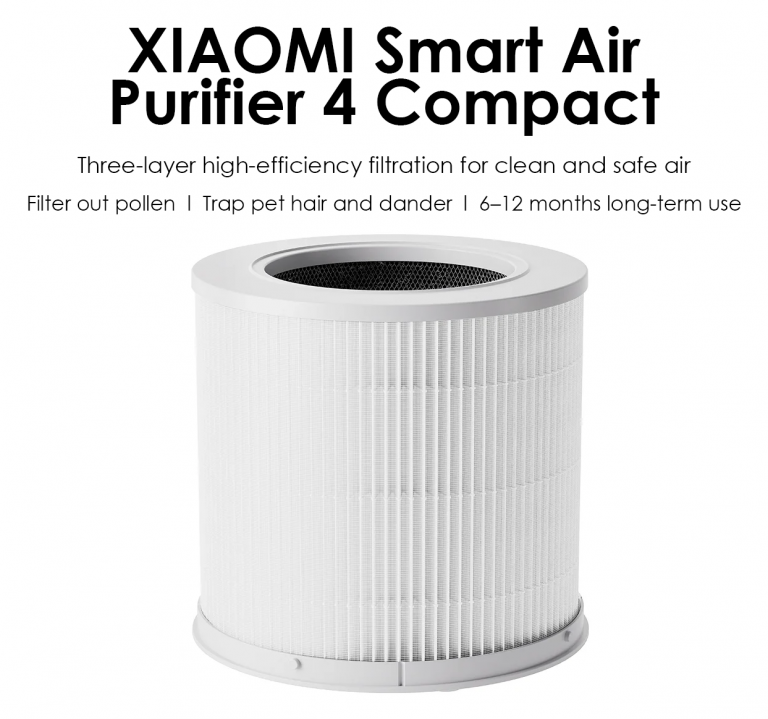 Xiaomi Mi Smart Air Purifier 4 Compact Filter ไส้กรอง สำหรับเครื่องฟอก ...