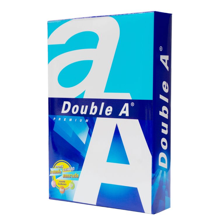 Double A A4 Copy Paper 80 GSM (1 Ream/500 Sheets) กระดาษ ขนาด A4 80 แก ...