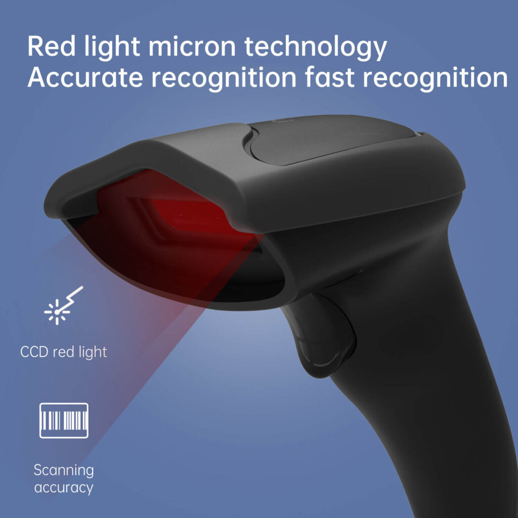 Deli Barcode Scanner-CCD 1D Wired เครื่องสแกนบาร์โค้ด ของแท้ ประกัน ...
