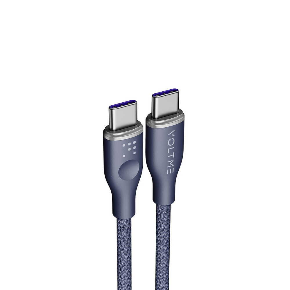 VOLTME Rugg CTC 5A 100W สายชาร์จ สายถัก หัว Type-C to Type-C ของแท้ ...